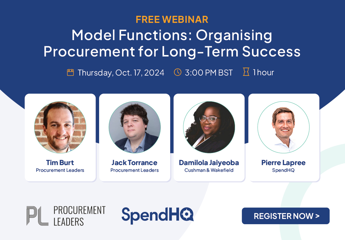 Solutions for Spend Analytics and Procurement Performance